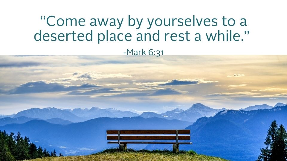 Rest, Pray, and Continue Your Journey — Your Weekly Reflection from ...
